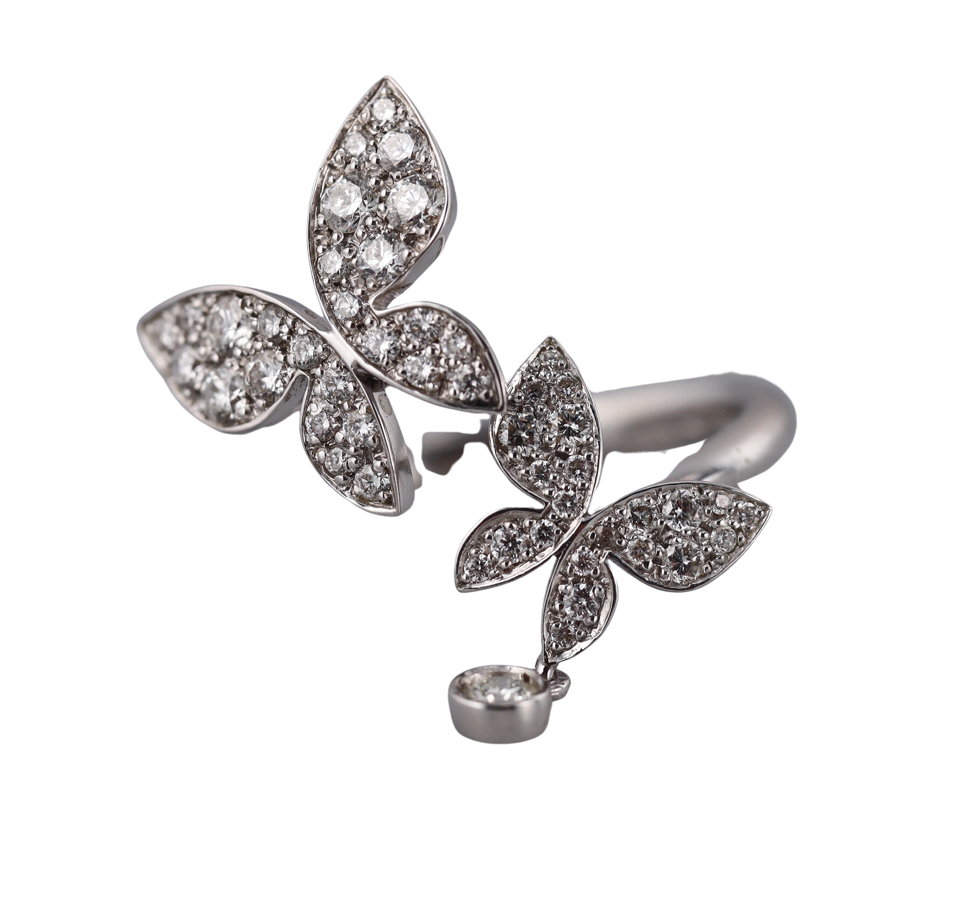 Mimi Milano Farfalla Diamond 18k Gold Butterfly Ring – Oak Gem