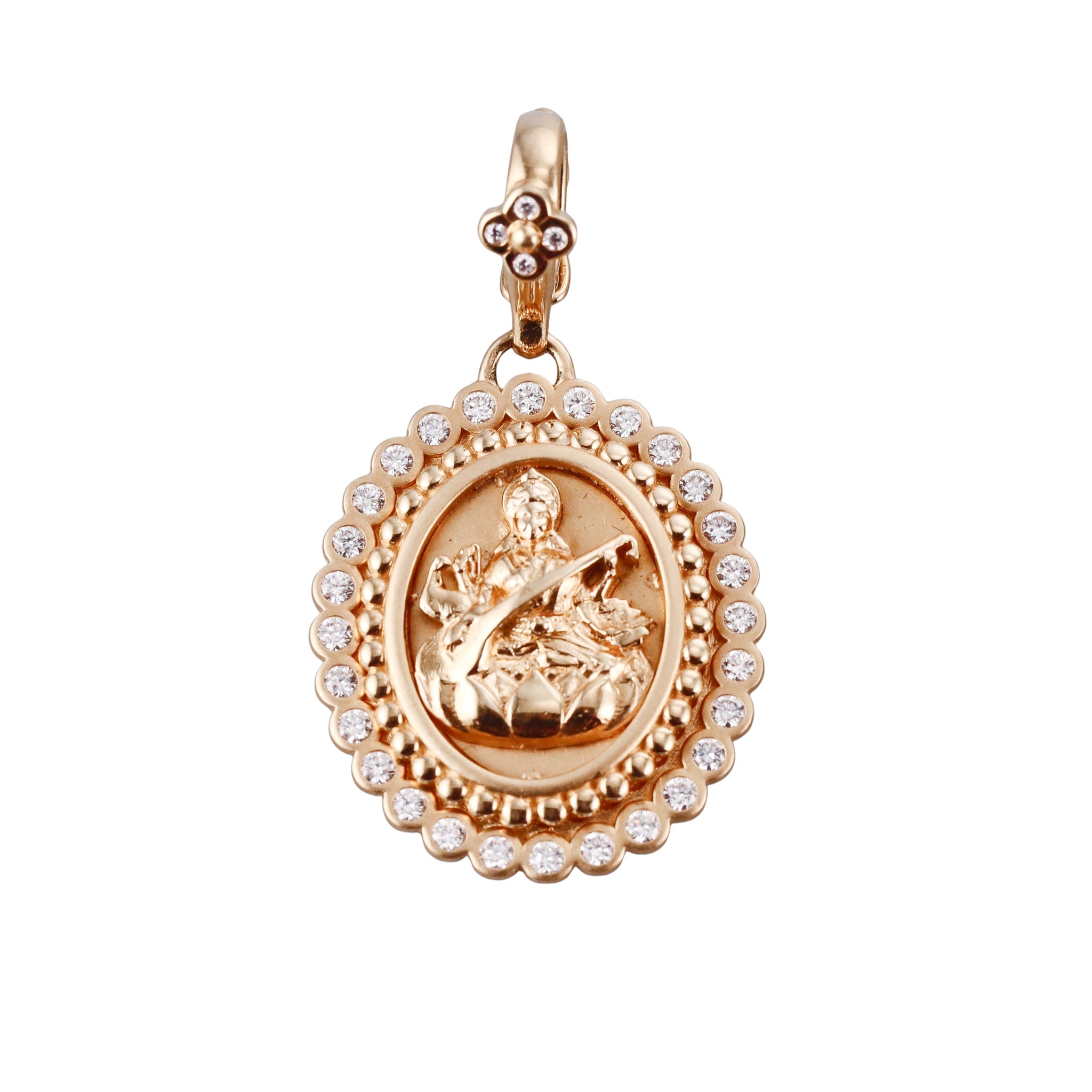 Orly Marcel Diamond 18k Gold Pendant